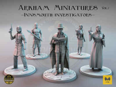 Arkham Miniatures Vol.7 "Innsmouth" | eBay