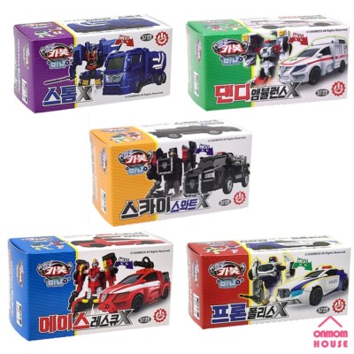 Hello Carbot Mini X Series 5 Type Transformer Figure Robot Car Toy 2022 ...