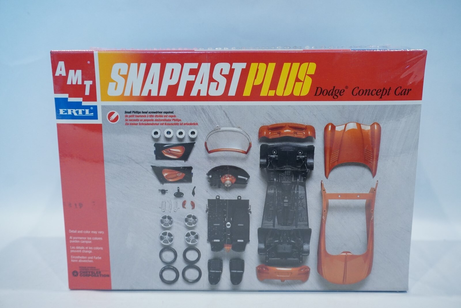 AMT ERTL Model Kit Snapfast Plus Dodge Concept Car Kit 8129 B5 for sale ...