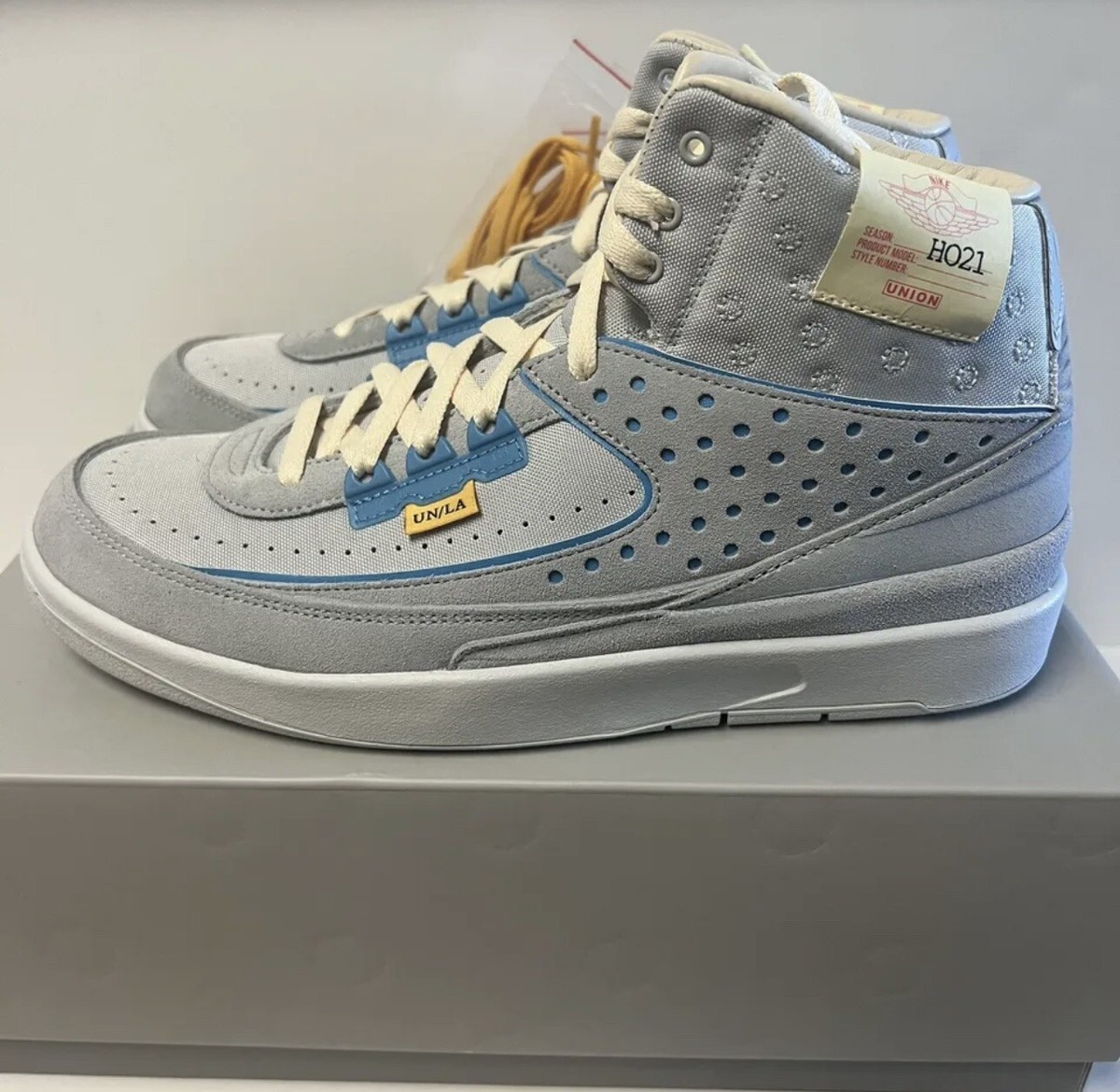 Nike Air Jordan 2 Retro SP x Union Grey Fog DN3802-001 Sz Nike Air Jordan 2 Retro SP x Union Grey Fog DN3802-001 Sz