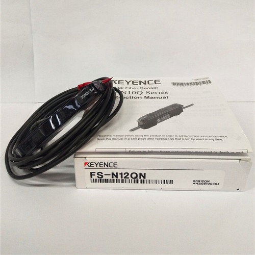 1PC New Keyence FS-N12QN Fiber Optic Sensor Amplifier Expedited ...