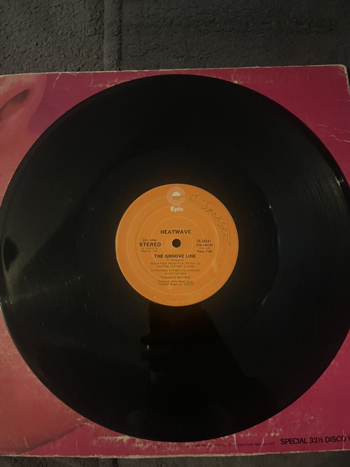 1978 Heatwave-The Groove Line/Always & Forever Rare Special Disco ...