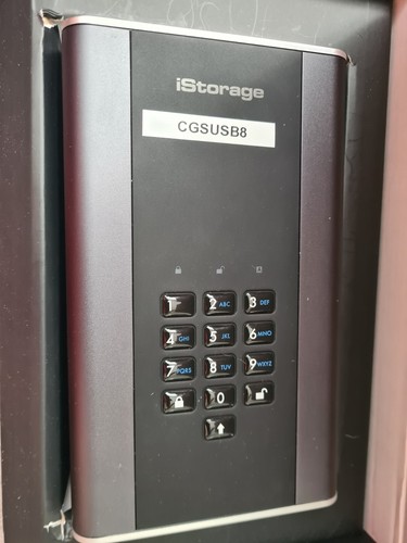 iStorage diskAshur2 256-bit 3TB USB 3.1 secure encrypted hard drive ...