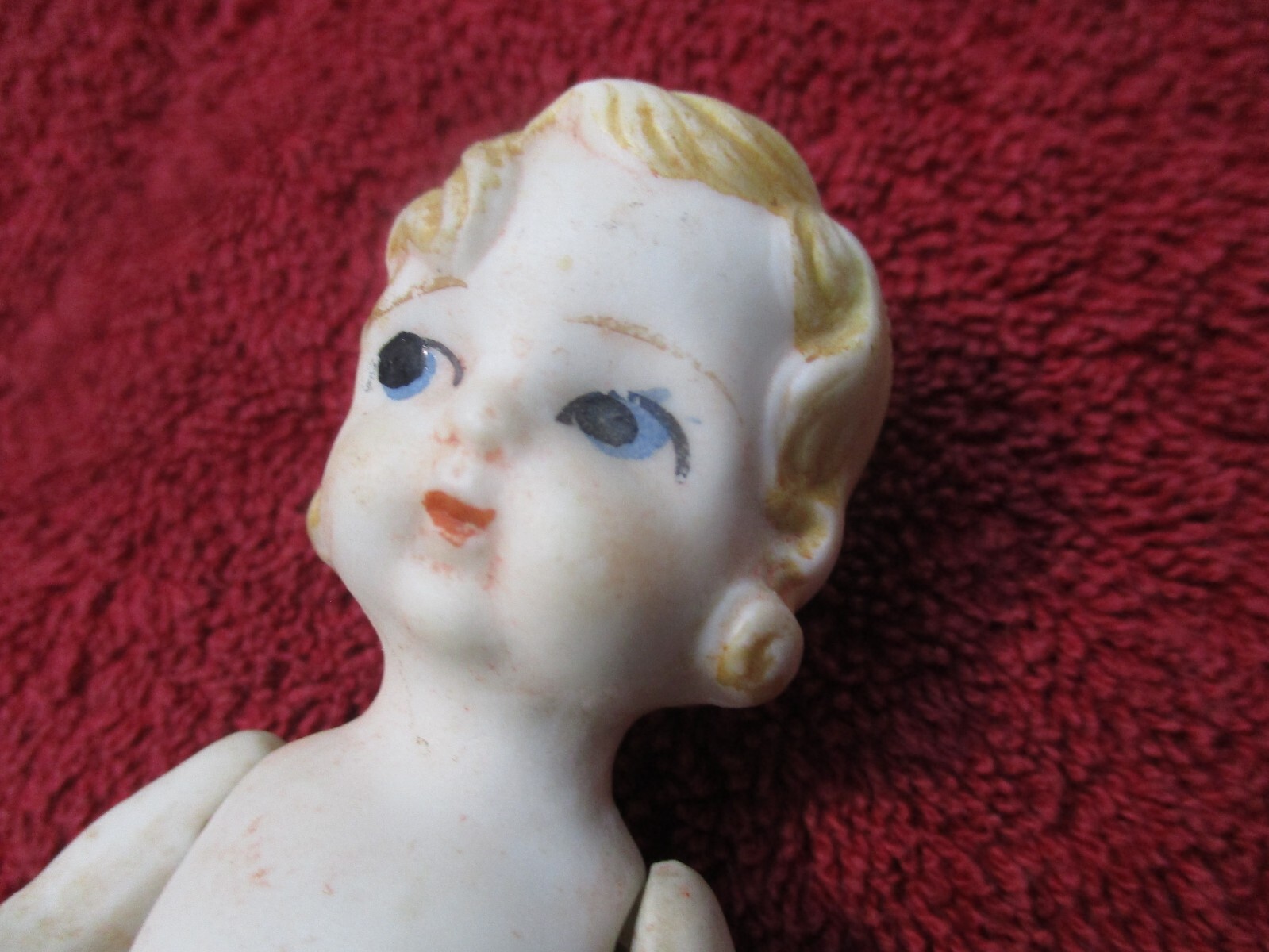 ANTIQUE PORCELAIN DOLL BABY WITH HER HANDS OUT COLLECTIBLE 5 INCHES | eBay