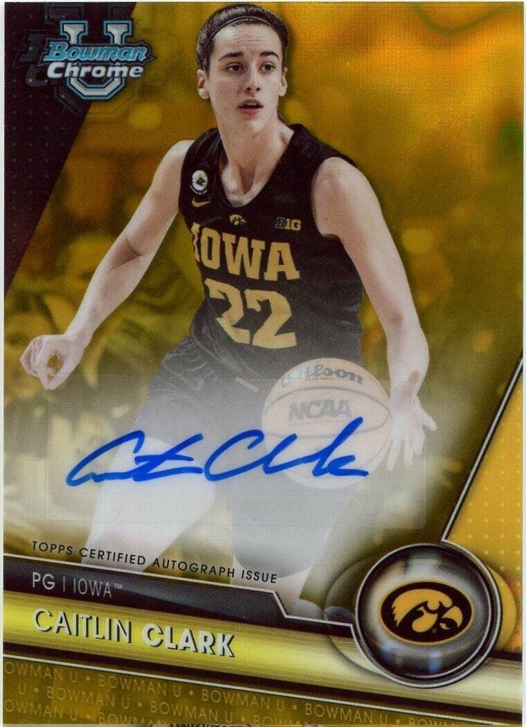 2023-24 Bowman University Chrome - Chrome Prospect Autographs Caitlin ...