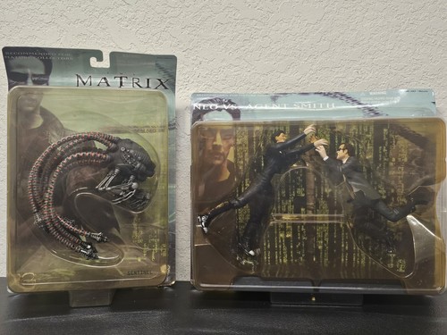 The Matrix Neo vs. Agent Smith, And Sentinel Bundle | eBay