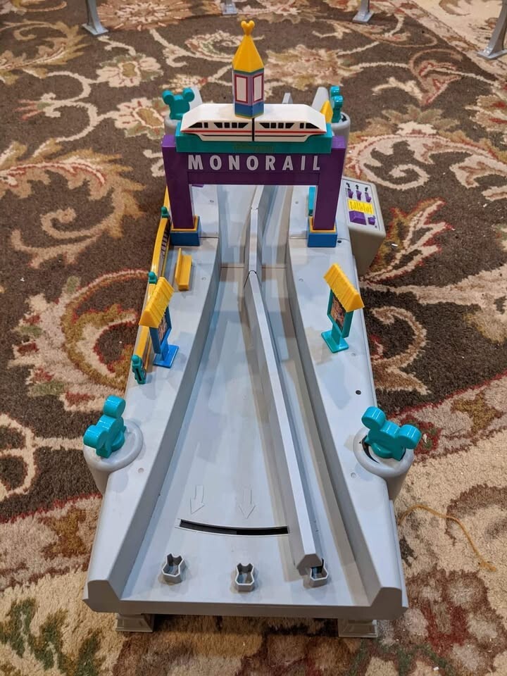 Disney Monorail Switch Station Theme Park Exclusive Playset | eBay