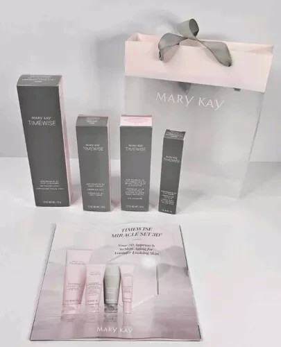 Mary Kay Timewise Miracle Set 3D Normal To Dry Skin. New In Boxes. | eBay