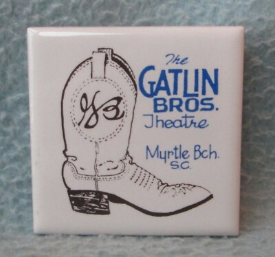 The Gatlin Bros. Theatre Myrtle Beach South Carolina Tile Magnet ...