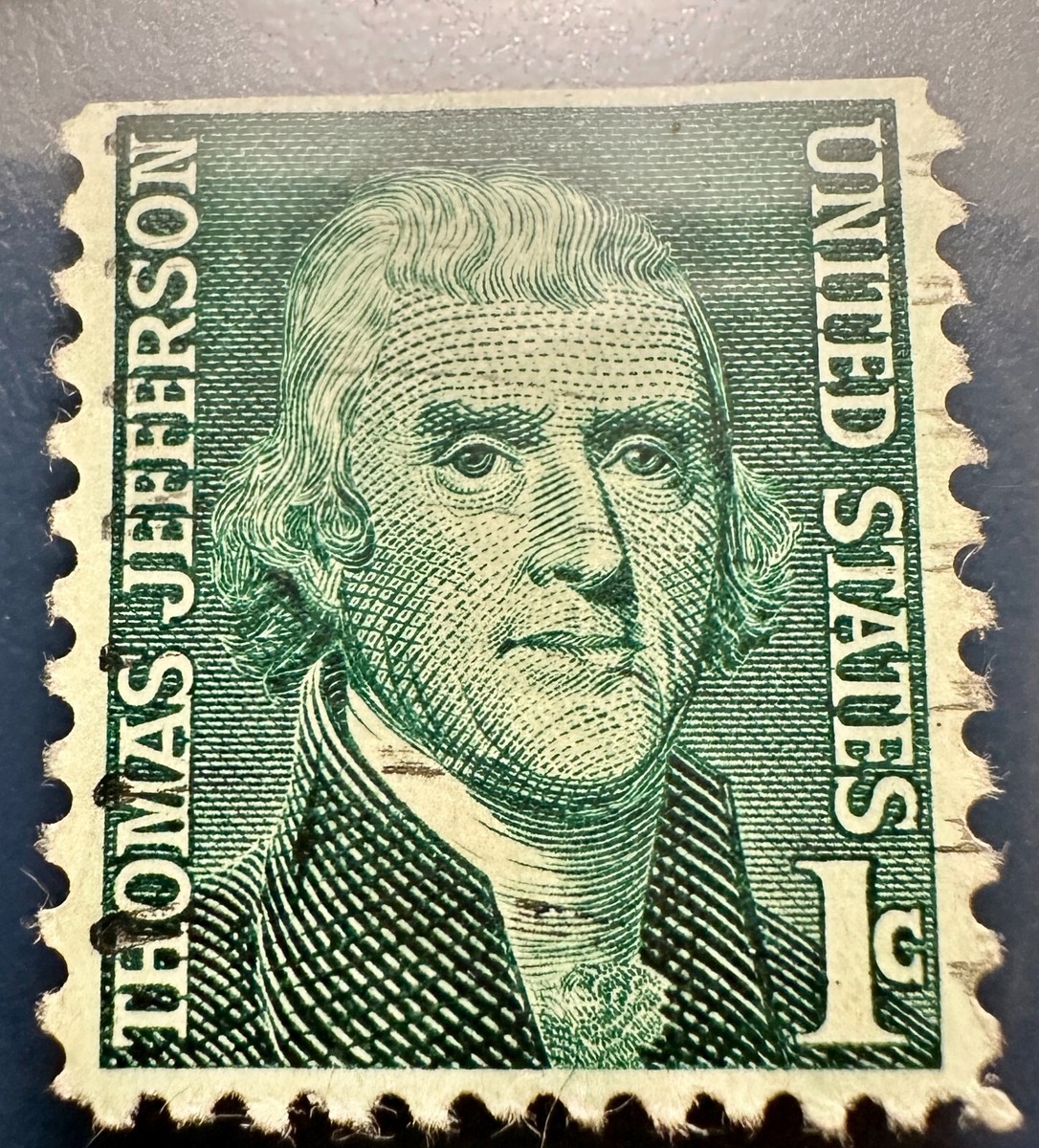 Thomas Jefferson Postage Stamp Value