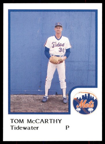 1986 ProCards (Mets Logo) Minor League Tom McCarthy (C) Tidewater Tides ...