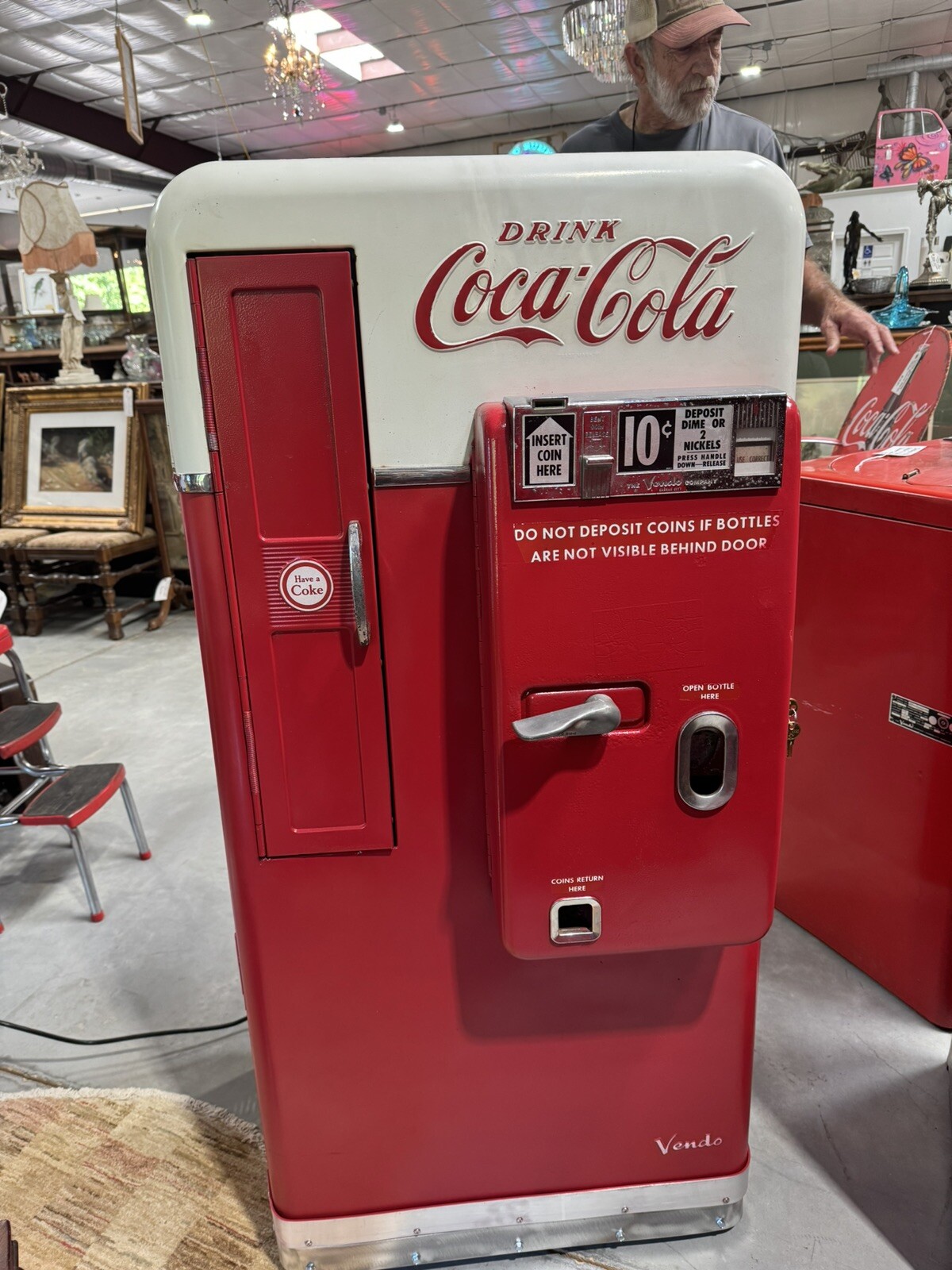 Vintage Vendo 56 Coke Machine | eBay