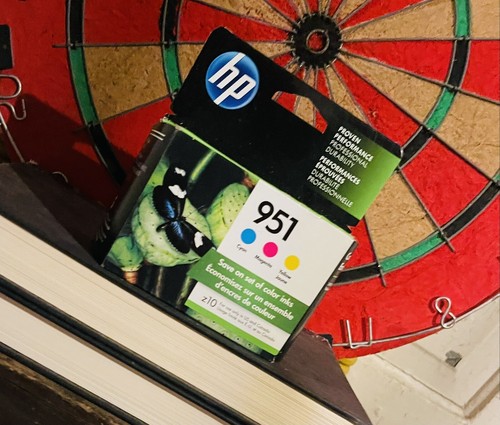 Genuine HP 951 Color Ink Combo 3-Pack - SEALED - Sept 2021 Cartridges ...