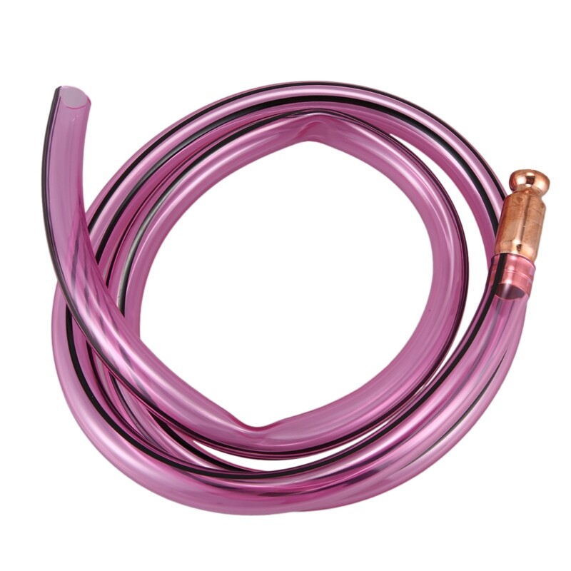 25mm x 2M PVC Fuel Siphon Hose Copper Jiggler Jiggle Siphon Pump Water ...