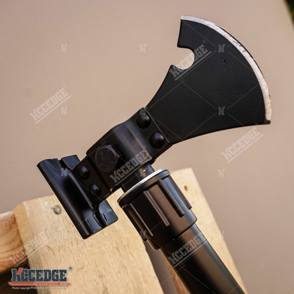 5 IN 1 MULTI PURPOSE SURVIVAL & RESCUE TOOL KIT - SHOVEL SAW SPEAR AXE ...