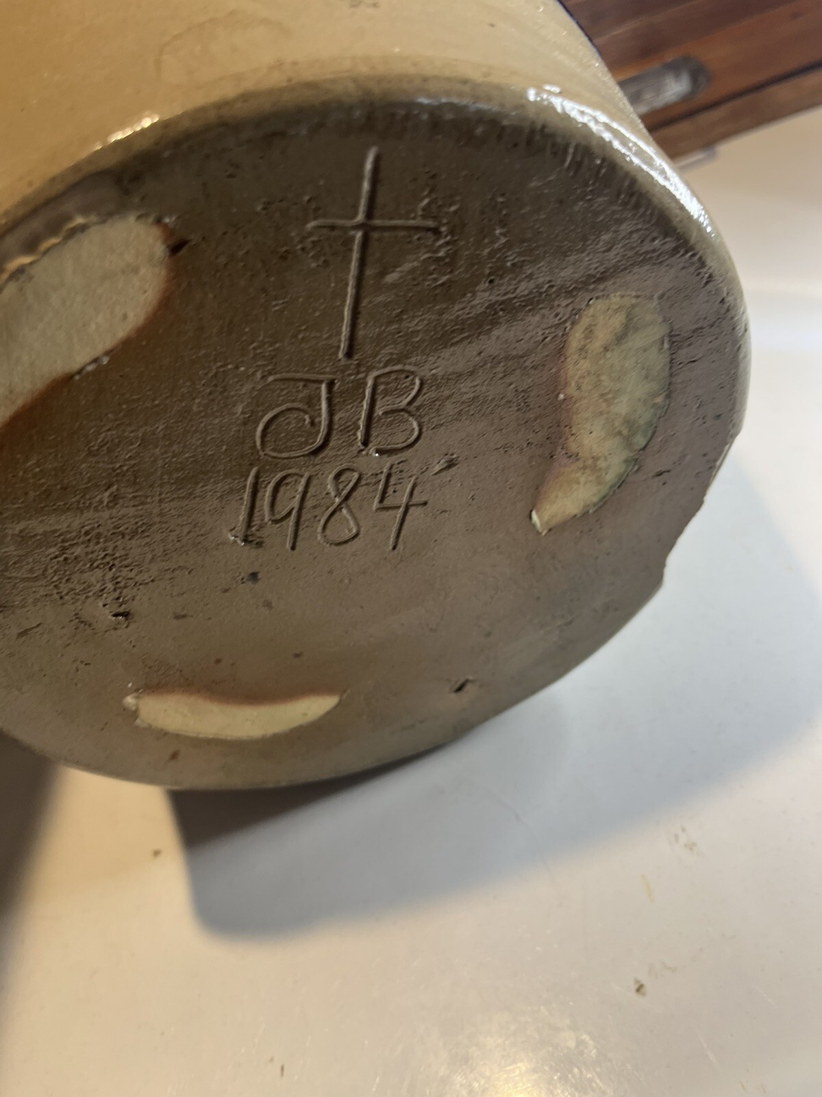 Large Vintage Stoneware Beaumont Pottery York Maine Signed 1984 Doves ...