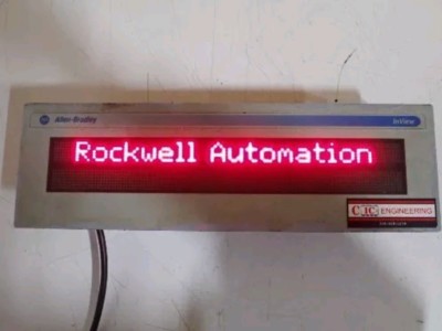 ALLEN-BRADLEY 2706-P22R INVIEW MESSAGE DISPLAY MODULE. 24VDC. | eBay