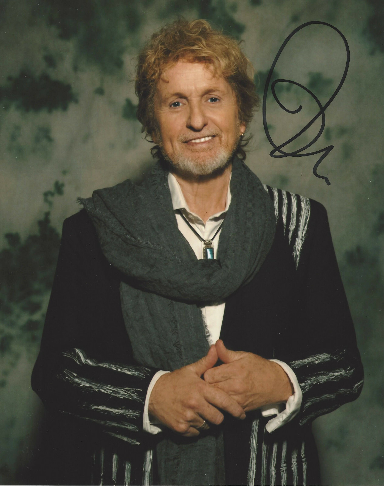 JON ANDERSON YES LEAD SINGER HAND SIGNED 8x10 PHOTO C w/COA CLOSE TO ...
