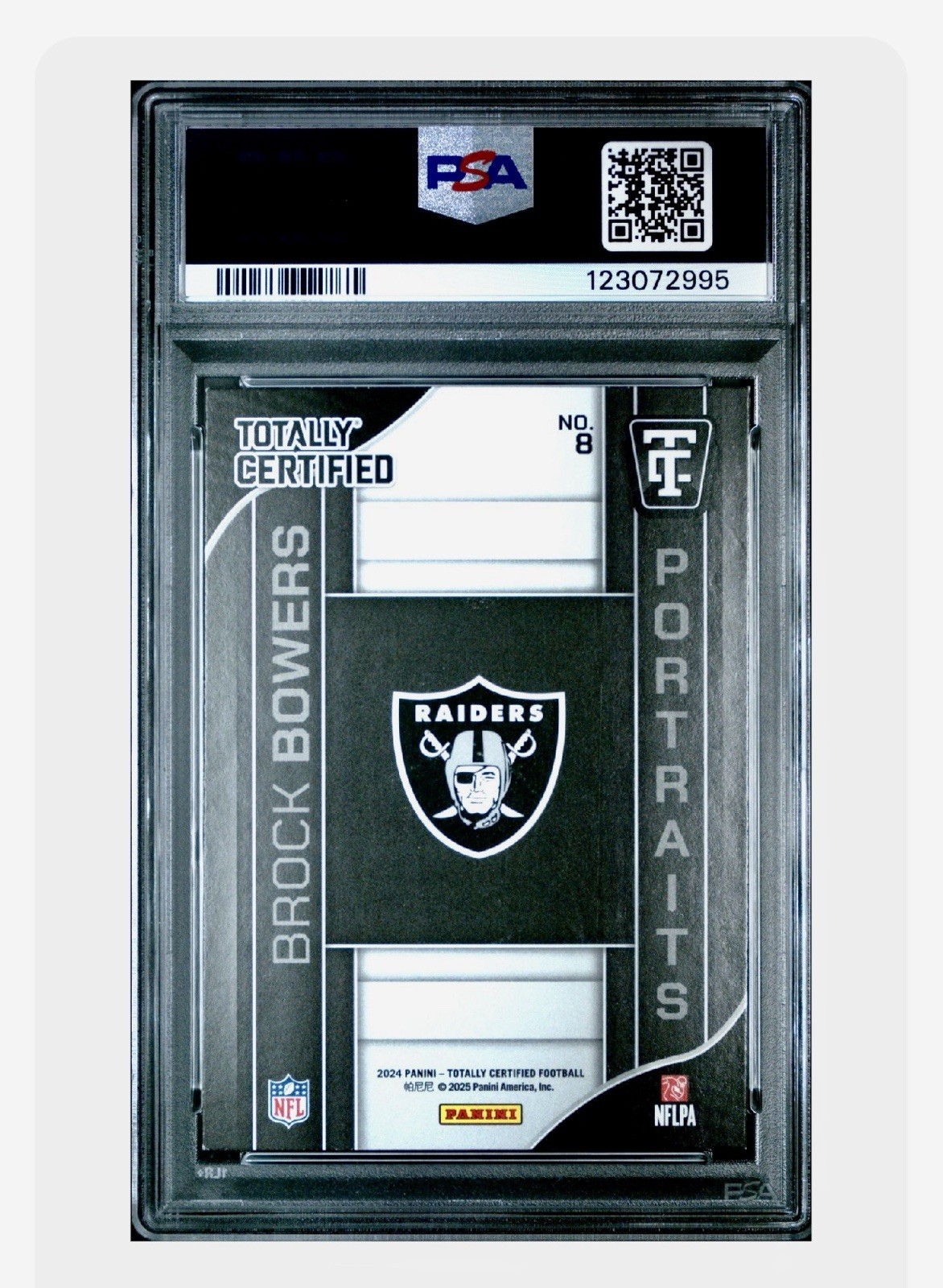 2024-25 Panini Graded RC Football Card Lot of 3: Bowers, McKinstry ...