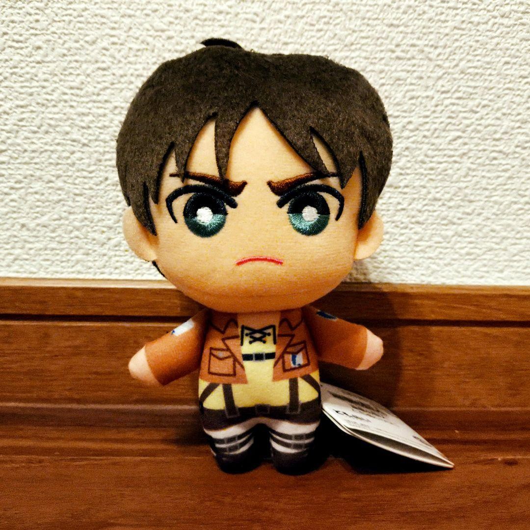 Attack on Titan Eren Yeager Plush Doll MIB Tomonui Vol.1 Used | eBay