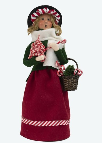 Candy Cane Lady Caroler 4242 from The Specialty Characters Collection ...