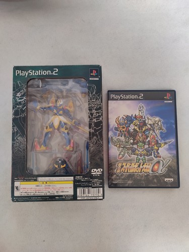 PS2 Game 2nd Super Robot Wars Alpha Limited Edition Collection Figure ...