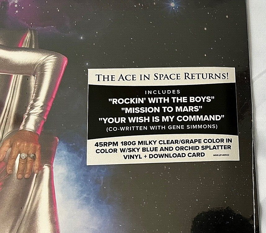 Ace Frehley Spaceman 2XLP 180G Clear Grape | Grelly USA