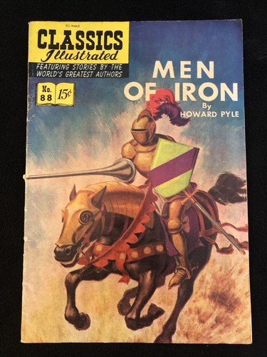 CLASSICS ILLUSTRATED MEN OF IRON 88 4.0 1951 HRN 89 JK | eBay