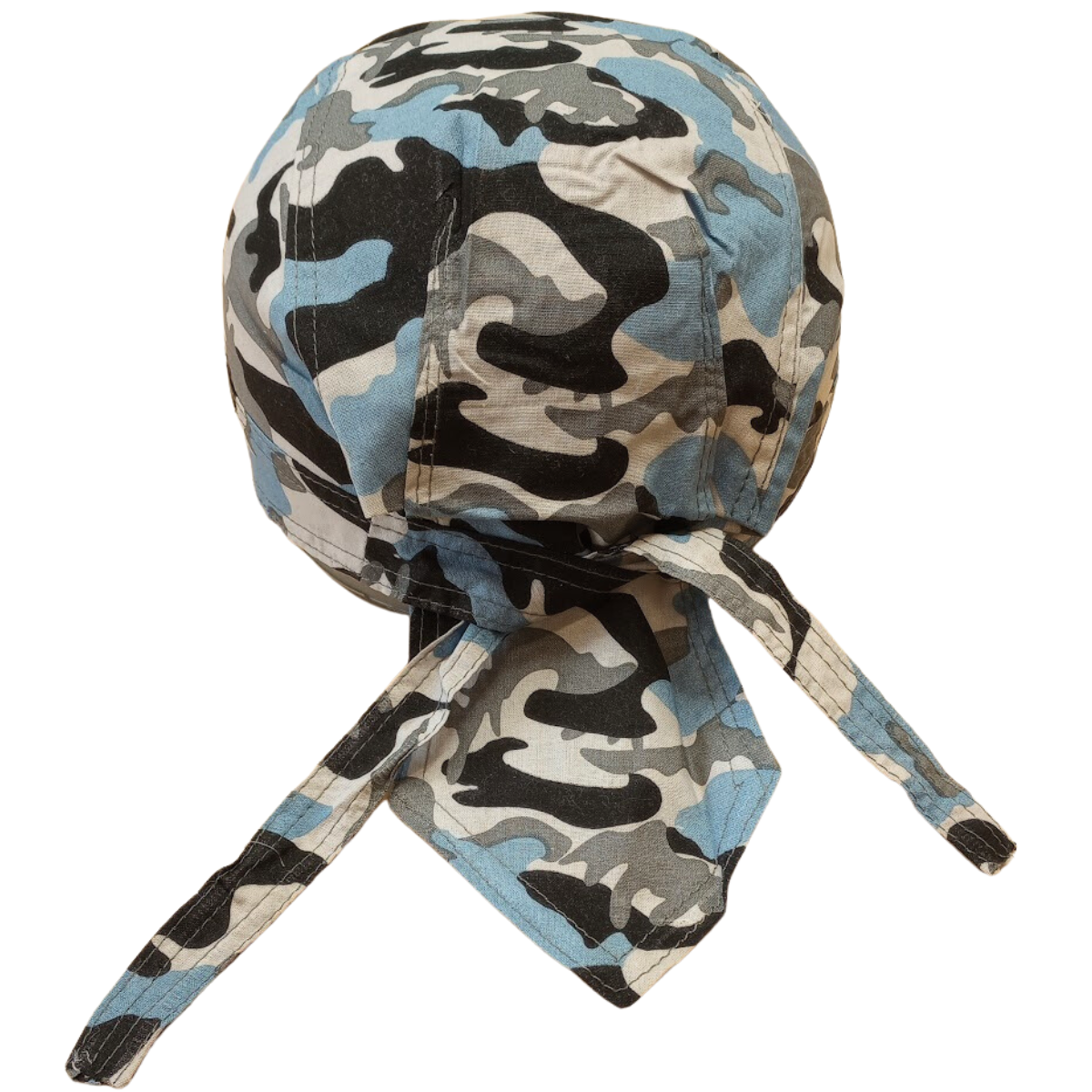 Camouflage Durag Skull Cap Head Wrap Biker Motorcycle Du Do Camo ...