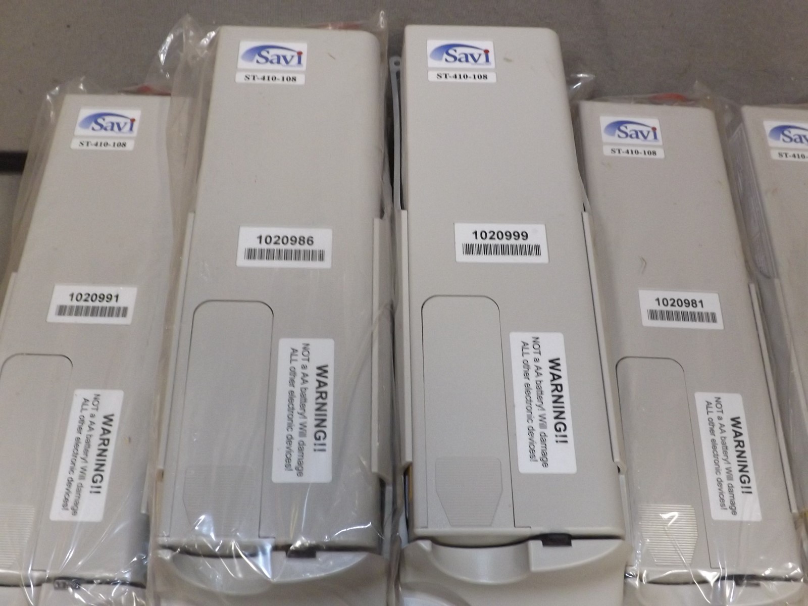 SAVI ASSET TRACKING TAG RFID GPS SHIPPING DEVICE DOD ST-410-108- BOX OF ...