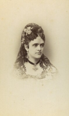 France Paris Woman Portrait Fashion Old CDV photo Mathieu Deroche 1870 ...