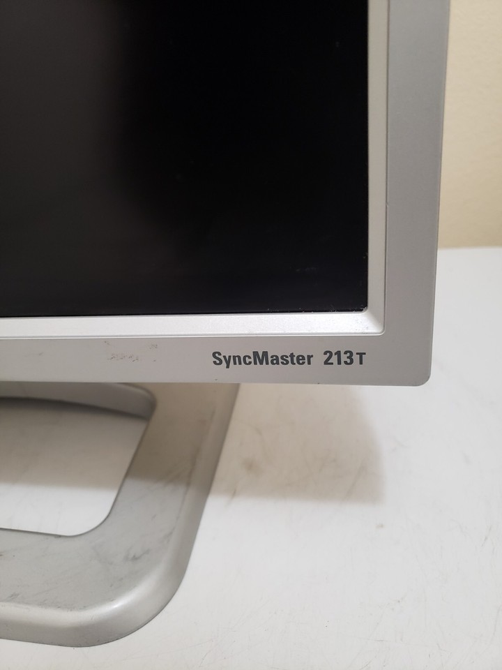 Vintage Samsung SyncMaster 213T LCD Computer Monitor, 4:3 Aspect Ratio ...
