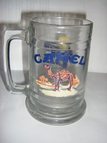 Rare 1985 CAMEL CIGARETTES Summer of 85 Glass Mug R.J. Reynolds Tobacco ...