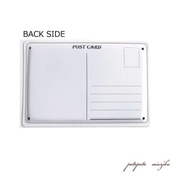 Hachiware Steel Postcard Cat Design Metal Greeting Card Wall Decor Used ...