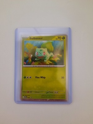 Bulbasaur 046 Pokemon Scarlet & Violet 151 Poster Collection Promo ...