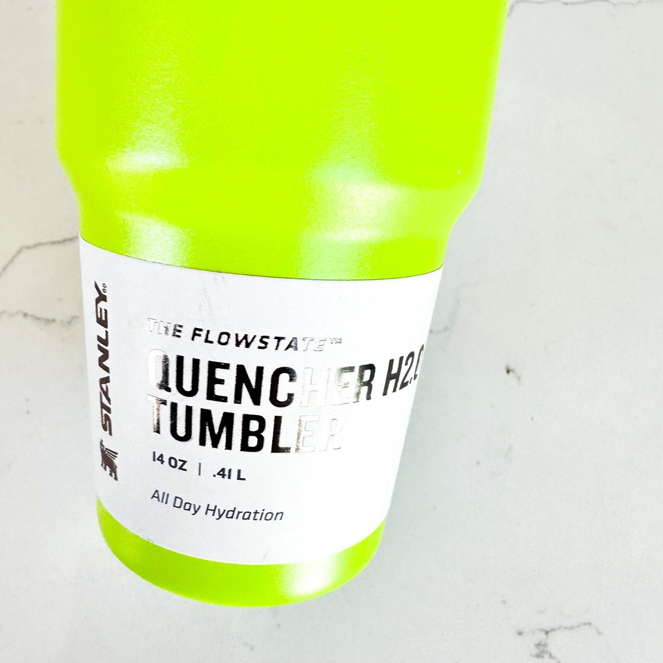 NEW Stanley 14 oz Stainless Steel H2.0 Flowstate Quencher Tumbler ...