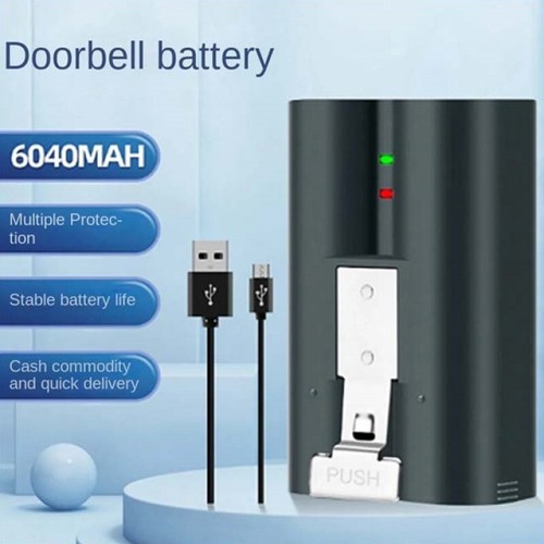 Quick-Release Ring Battery Pack for Ring Video Doorbell 3 4 Plus ...