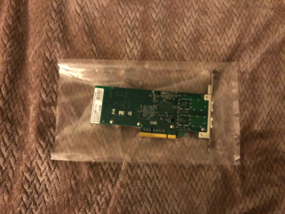 Intel 82599ES 10G Dual Port SFP+ Ethernet Network Adapter PCIe x8 #37 ...