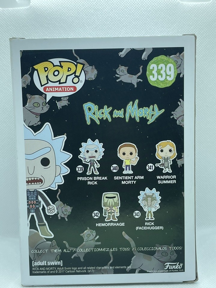 FUNKO POP! Rick and Morty Prison Break Rick #339 Vinyl Figure ...