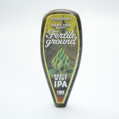 Everybodys Brewing Fertile Ground Foggy Goggles IPA 8" Beer Tap Handle ...
