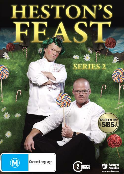 Heston's Feast : Series 2 : Heston Blumenthal : NEW DVD : Region 4 ...