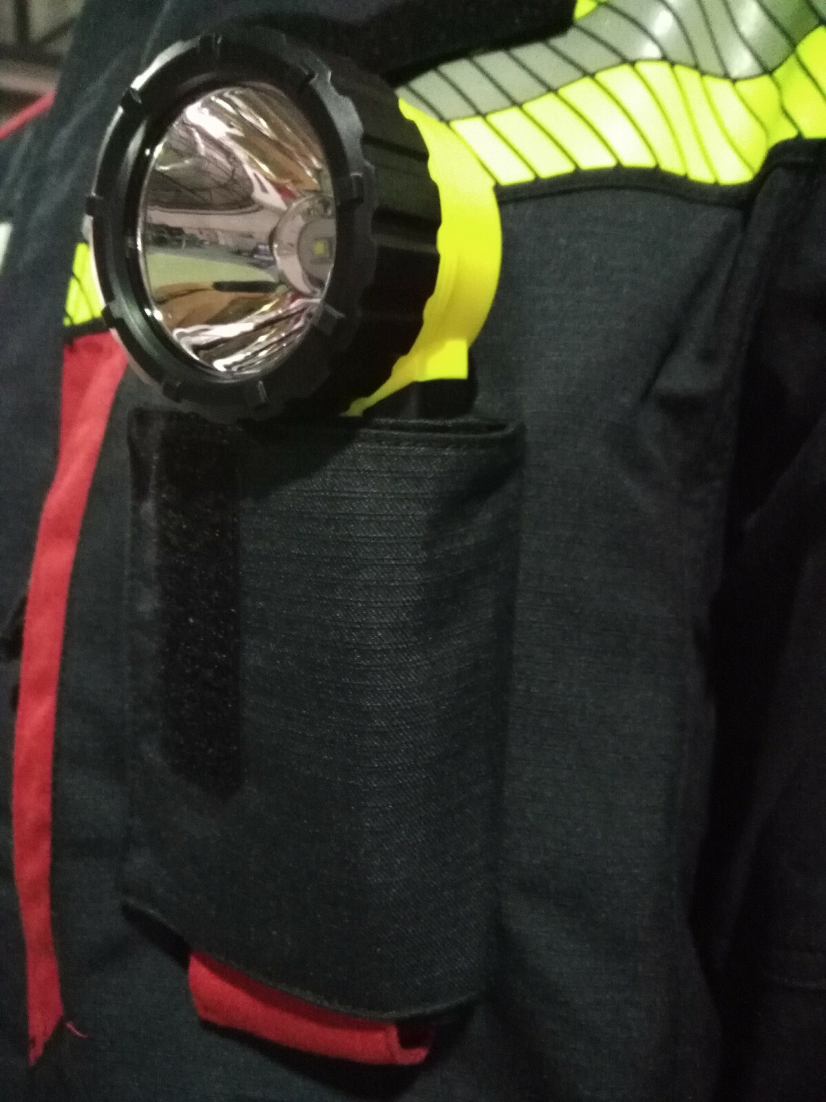 Intrinsically Safe Fire Fighter LED Torch right angle flashlight last ...