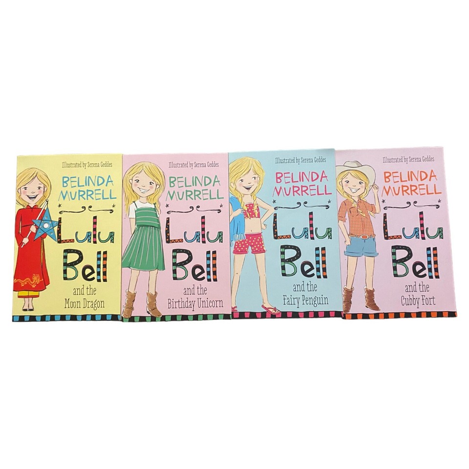 4 x Lulu Bell Adventure Stories by Belinda Murrell Paperback Book ...