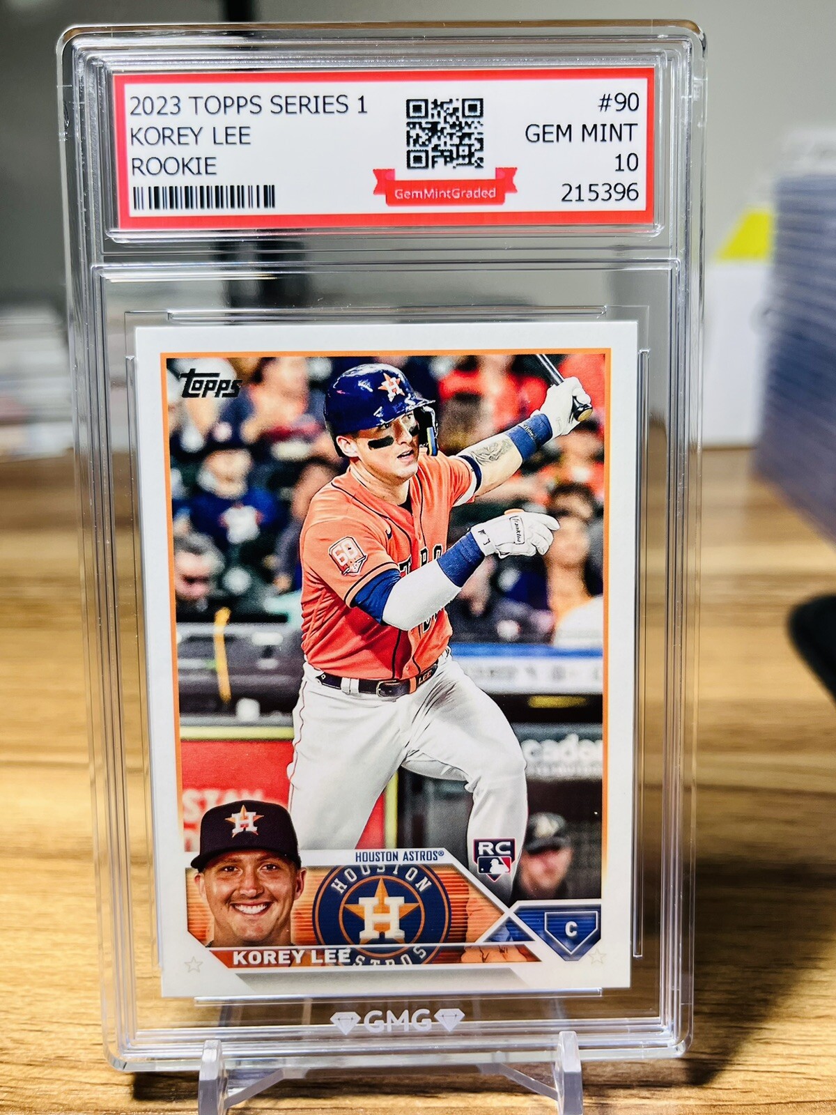 2023 Topps Series 1 Korey Lee Rookie #90 GMG Graded 10 Gem Mint 💎 RC | eBay