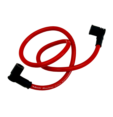 35" 10.2mm Universal Coil Spark Plug Wire HEI Male Terminal Caps To ...