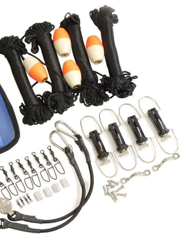 PREMIUM DOUBLE RIGGING KIT FOR TACO METALS TIGRESS OUTRIGGER POLE GS280 ...