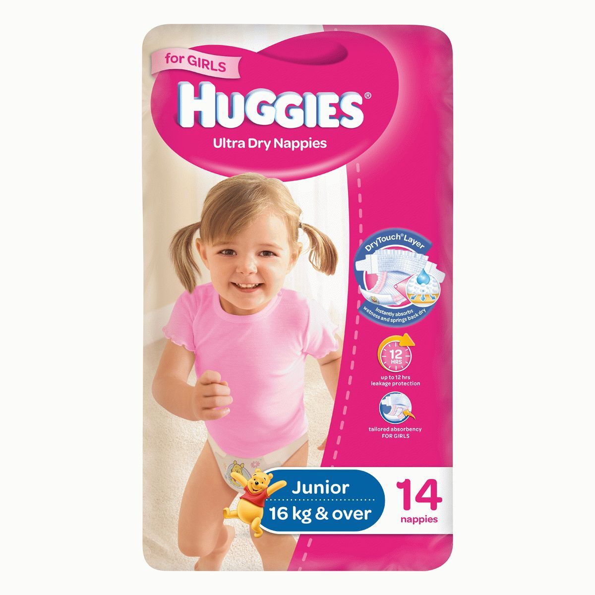 HUGGIES JUNIOR GIRL 14PK 14 CONVENIENCE PKT - PACK CONV | eBay Australia