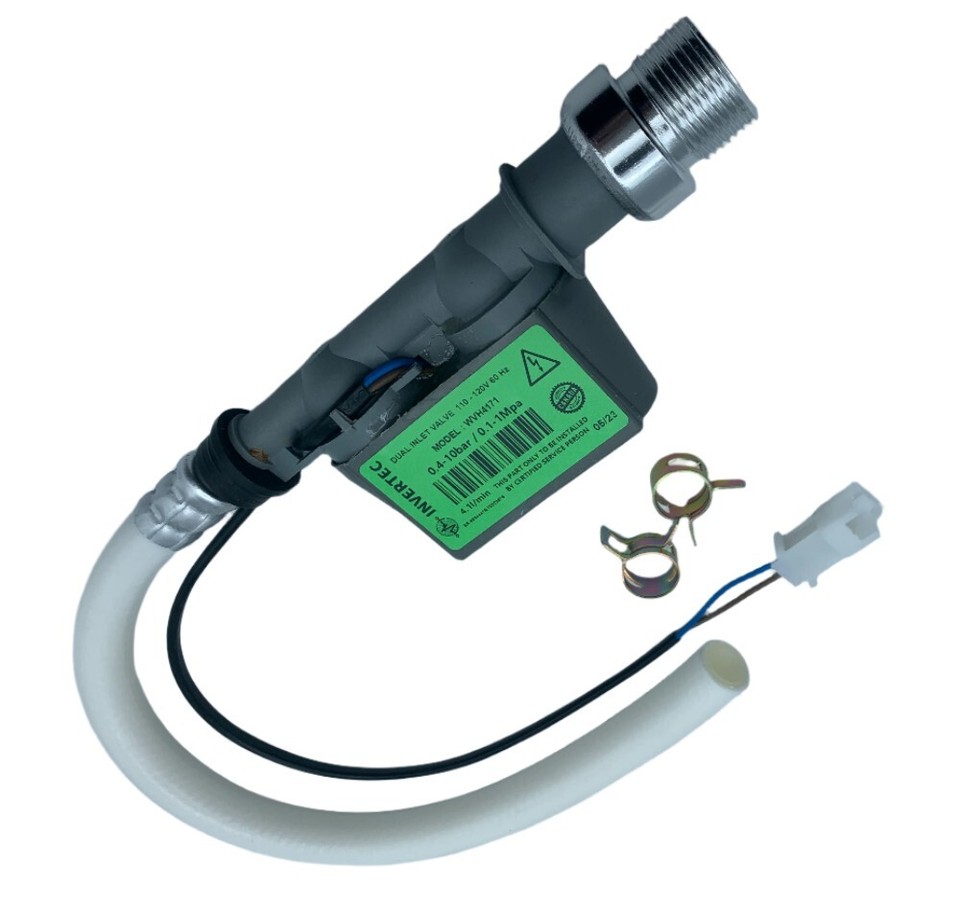 Miele Waterproof Dual Water Inlet Valve 110 -120V, P/N - 7934077 or ...