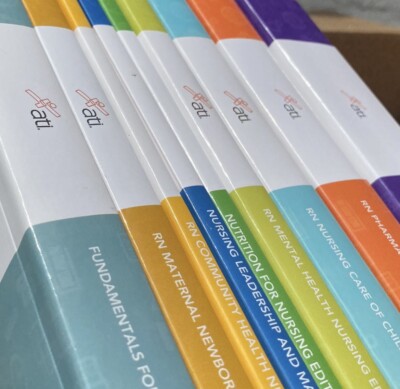 ATI Content Mastery Series Review Module set of 10 books, Study Test RN ...