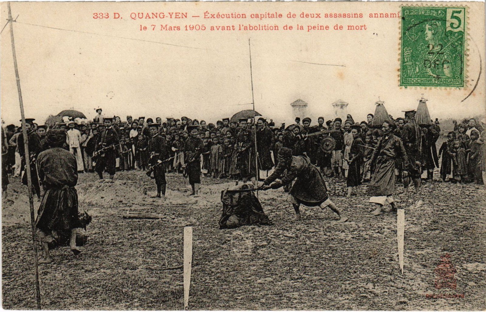 PC VIETNAM EXECUTION BEHEADING QUANG-YEN INDOCHINA (a40038) - Soluções ...